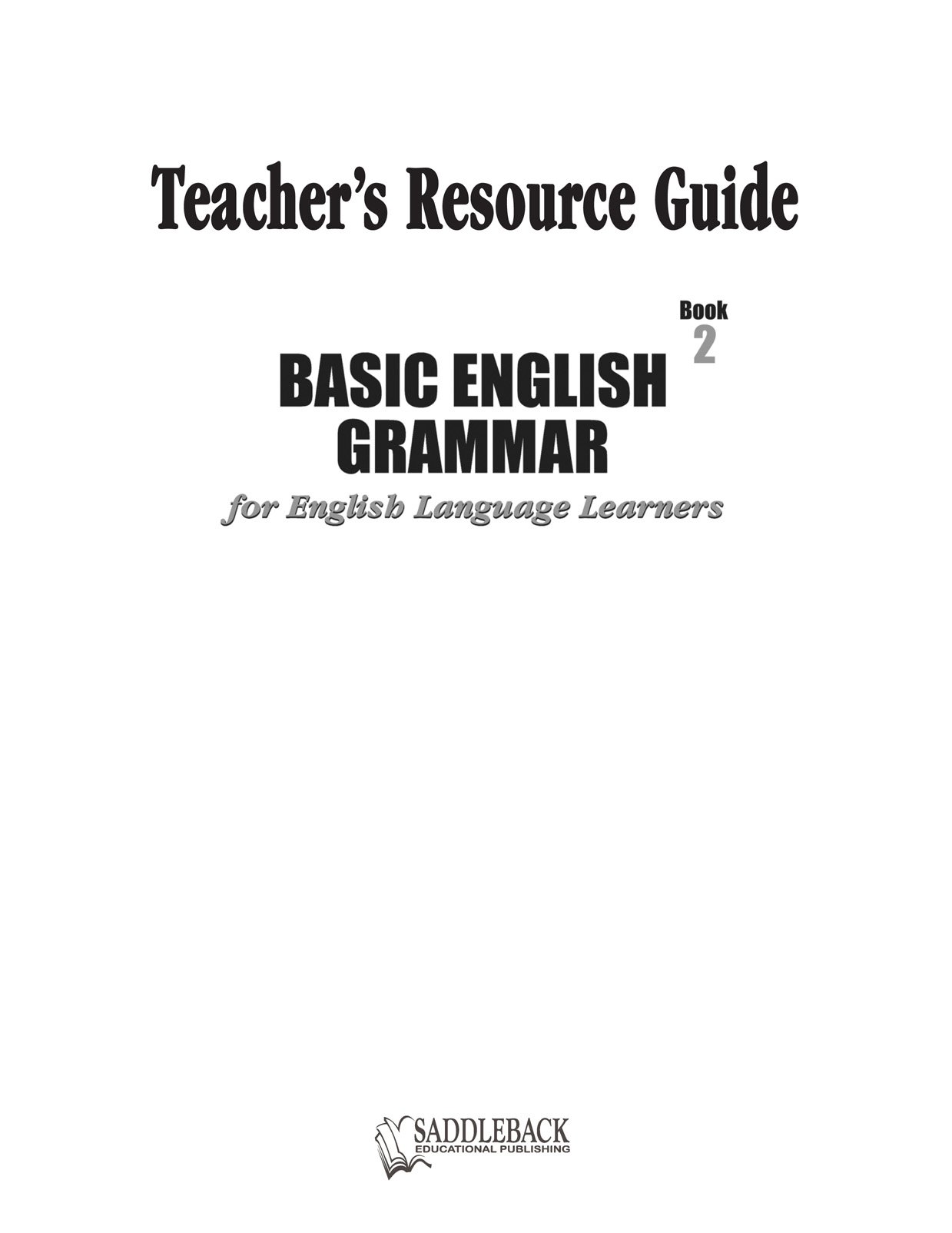 Buy Basic English Grammar Book 2 Teacher s Resource Guide Basic buy-basic-english-grammar-book-2-teacher-s-resource-guide-basic