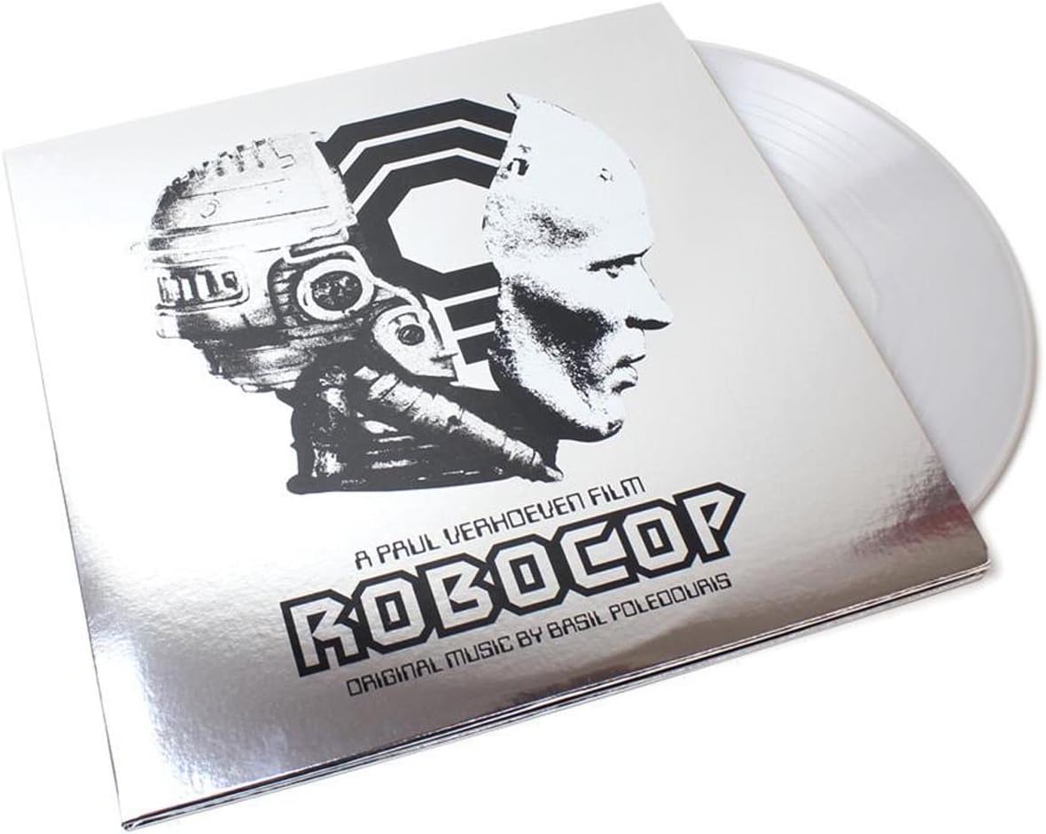 Robocop Soundtrack Silver Vinyl LP X 2 Limited Edition Download Code ...