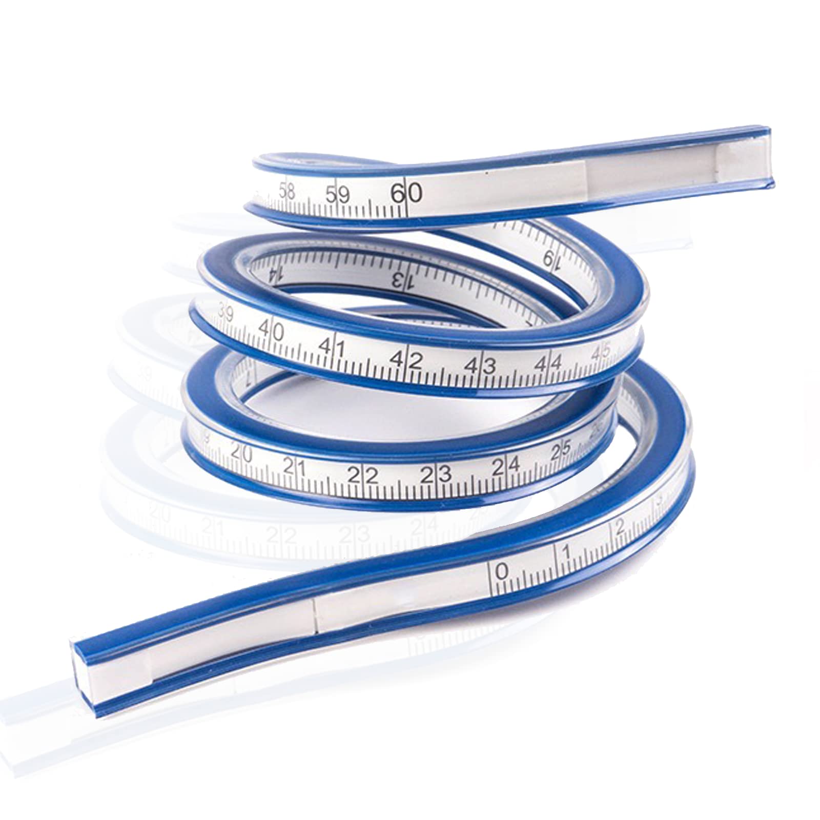 Buy Vinyl Curve Ruler, 60cm French Flexible Curve Ruler Flexible Curve ...