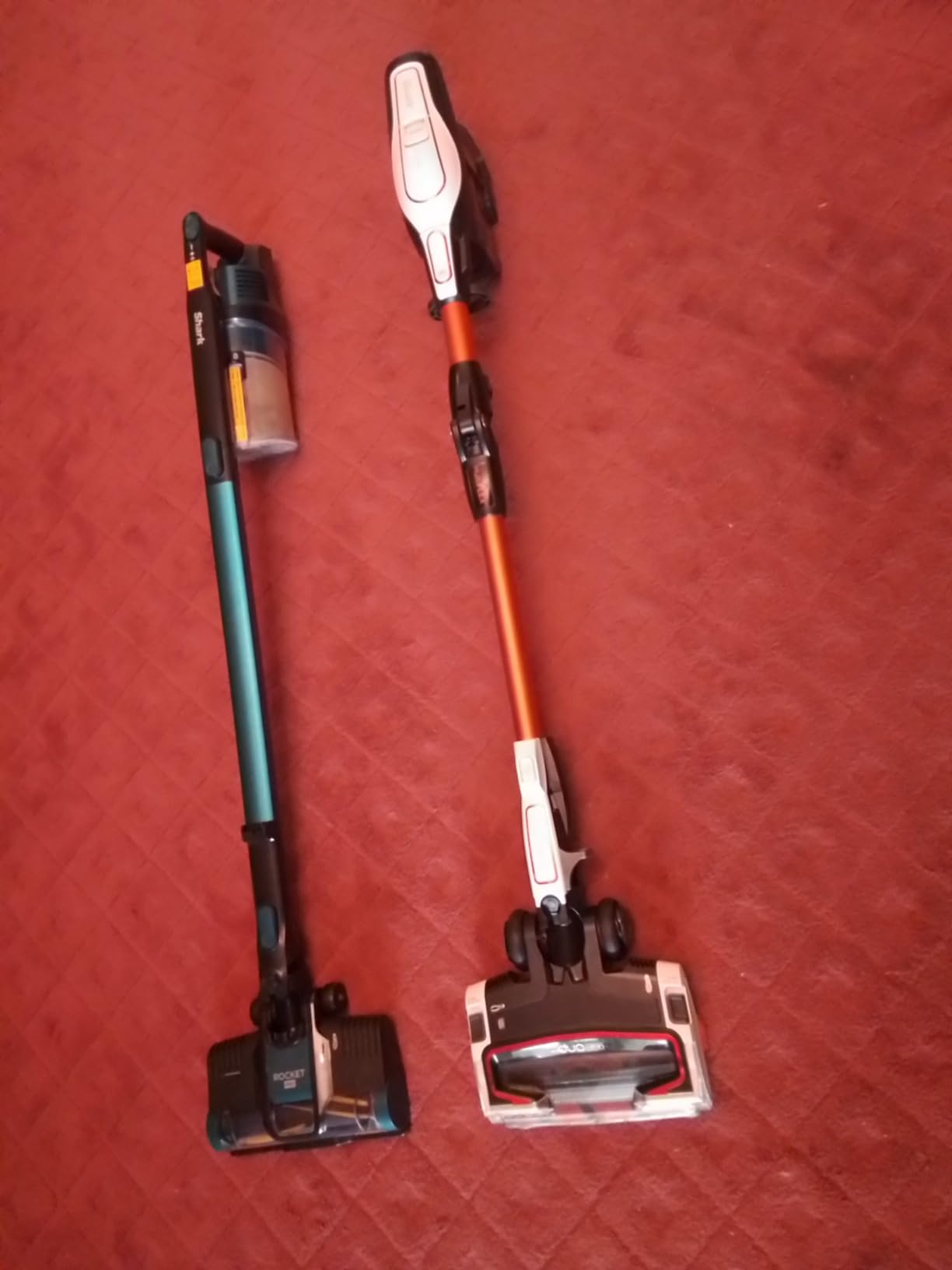 Shark Cordless Vacuum With Self Cleaning Brushroll, IZ102, Blue ...