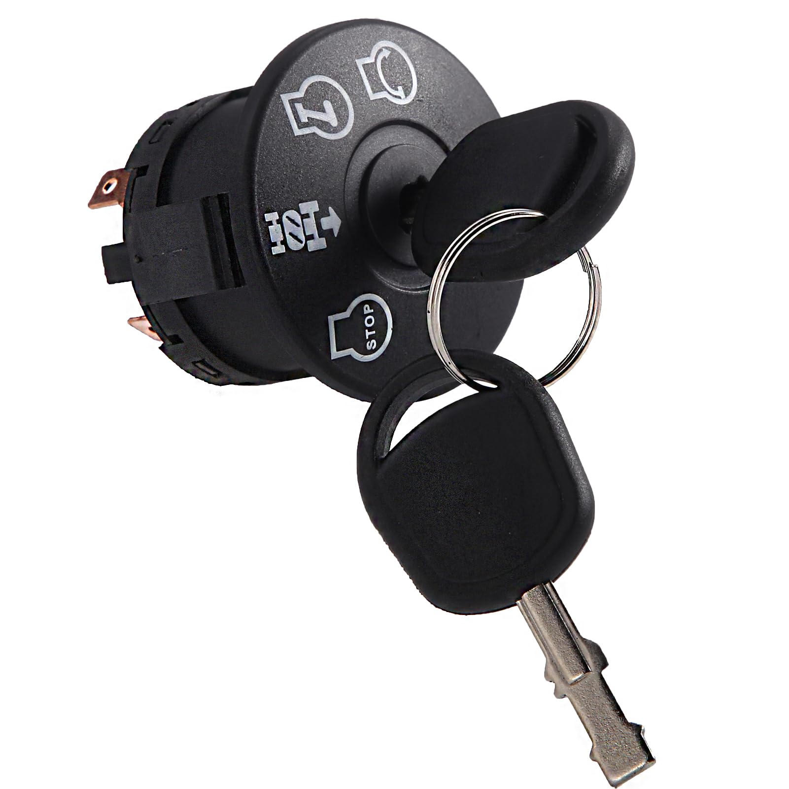 Amazon.com: 193350 532193350 Lawn Mower Ignition Switch Key 4 Position ...