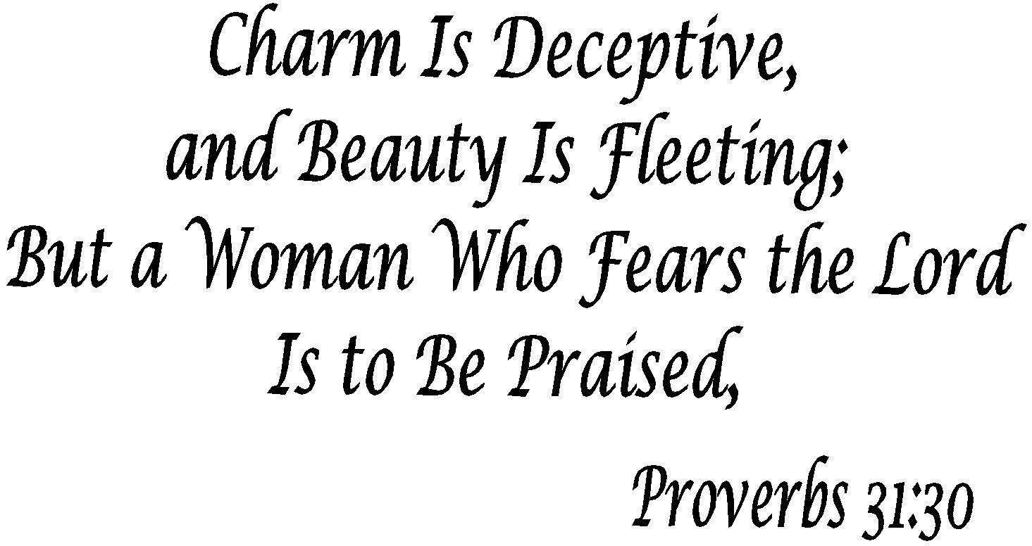 Proverbs 31:30 Wallpaper