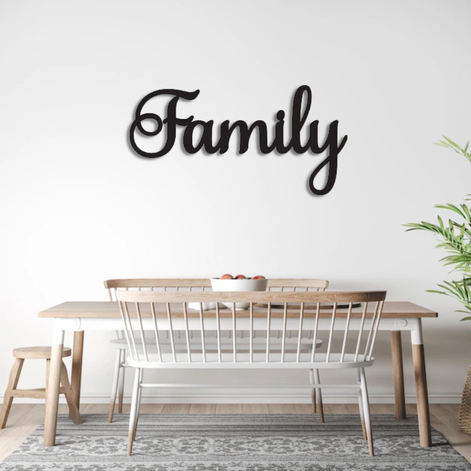 Amazon.com: Metal Words Decor, Family Sign, Family Metal Sign, Family ...