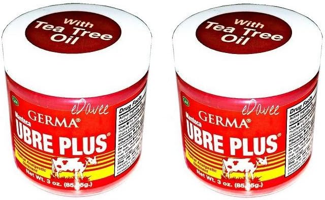 Amazon.com: Germa Manteca de Ubre Roja Tea Tree Oil Analgesic Ointment ...