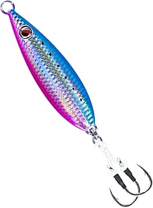 Amazon.com : LITTMA Slow Pitch Jigs - Butterfly Vertical Speed Lure, Flat Fall Saltwater Fishing ...