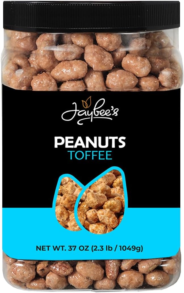 Amazon.com : Gourmet Butter Toffee Coated Peanuts by Its Delish - 2 lbs ...