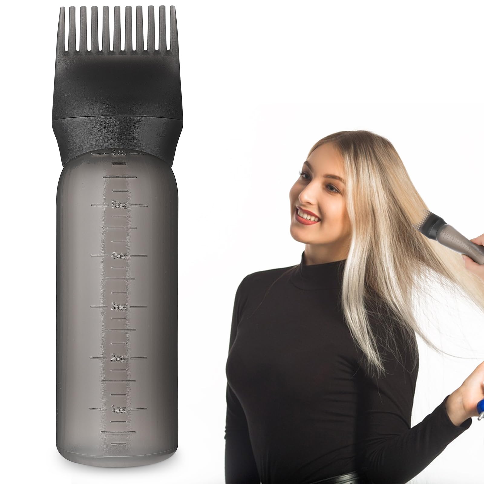 Amazon.com: COMNICO Root Comb Applicator Bottle, 6 Ounce Hair Color ...