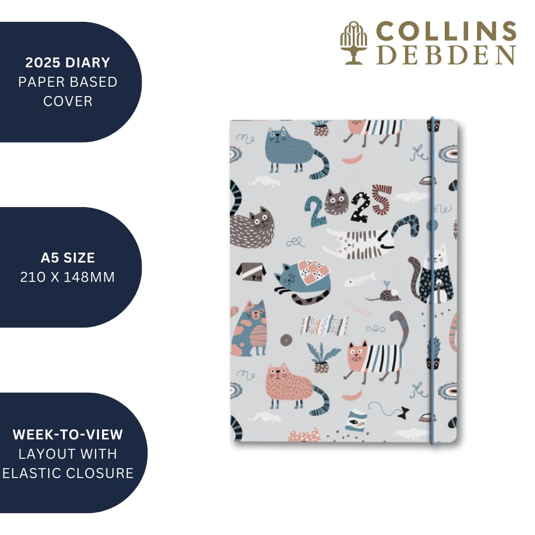 Snapklik.com : Collins Maru 2025 Planner - A5 Week To View Cut Flush ...