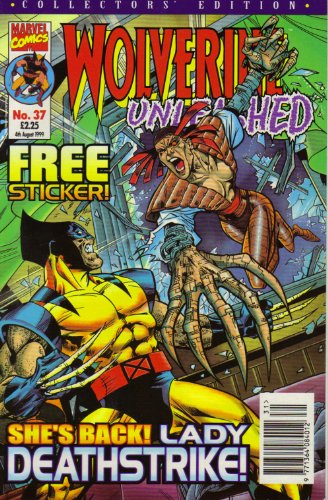 Wolverine Unleashed Issue #37 August 1999 (Wolverine Unleashed Marvel ...