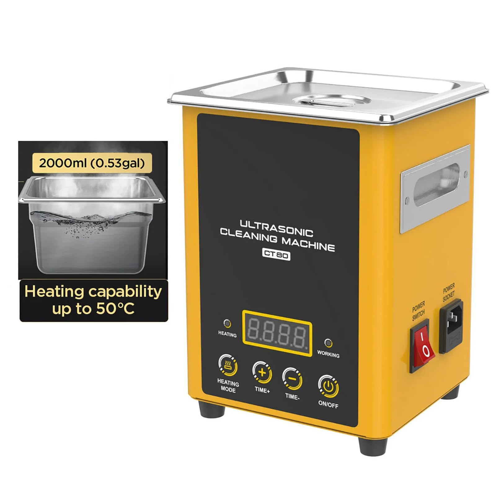 Snapklik.com : Ultrasonic Cleaning Machine,CT80 Heated Cleaning Machine ...