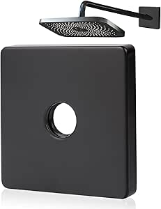 Shower Arm Flange Large, 3.5 Inch Shower Faucet Cover Plate, Universal ...