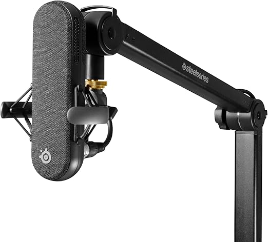 Amazon.com: SteelSeries Alias/Alias Pro Mic Boom Arm — For Gaming ...
