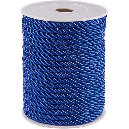 Amazon.com: PH PandaHall 5mm Twisted Silk Ropes, 3mm 3-Ply Twisted Trim ...