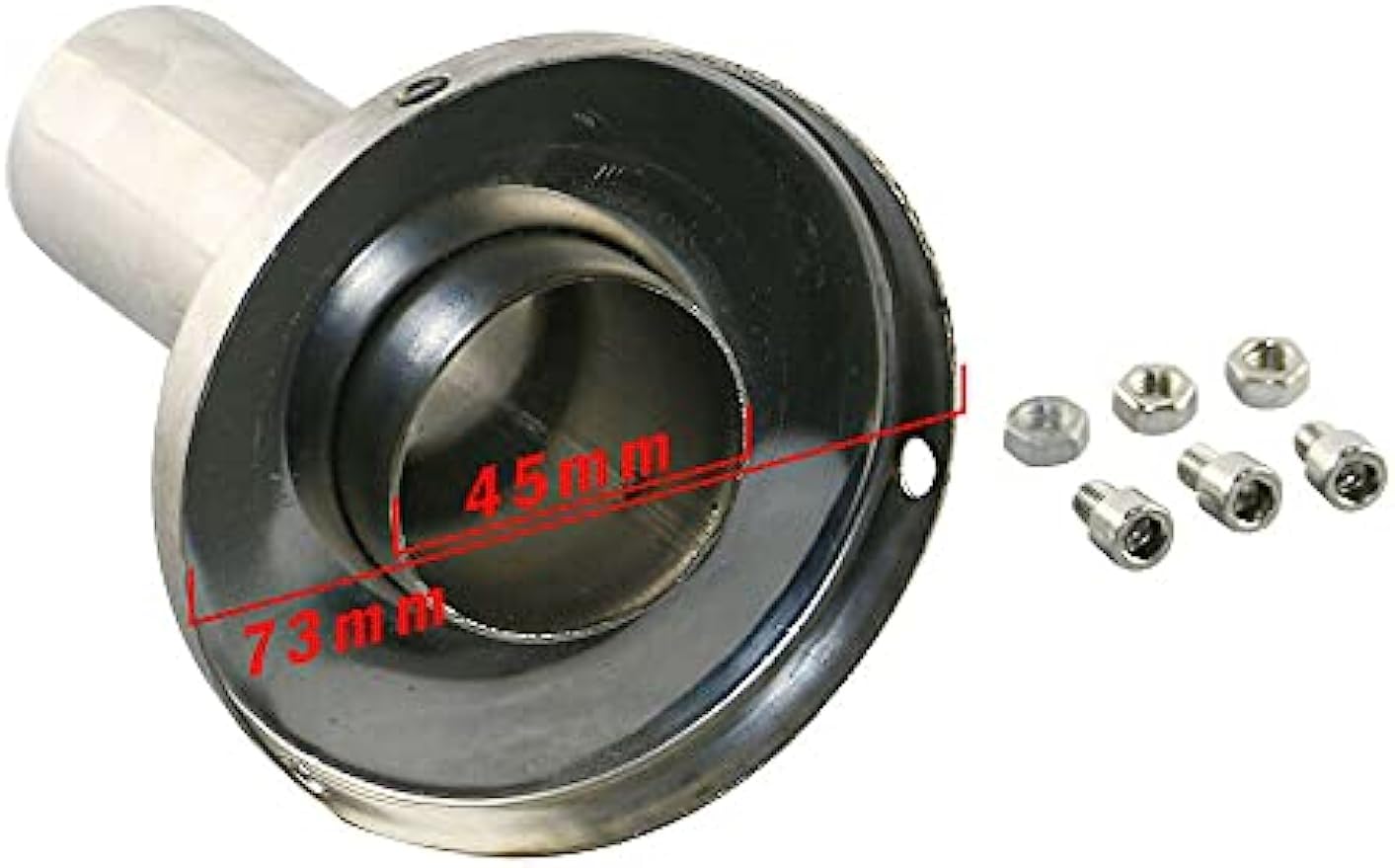 Amazon.com: Universal Exhaust Muffler Tip Removable Silencer 3 inch ...