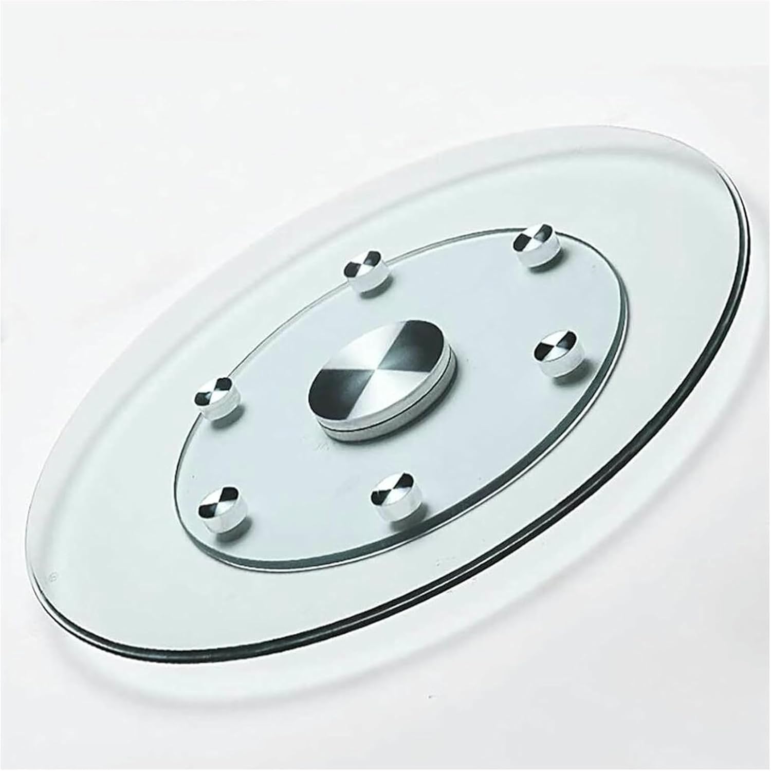 Amazon.com - WRTYHGVGT Large Tempered Glass Turntable,Home Dining Table ...