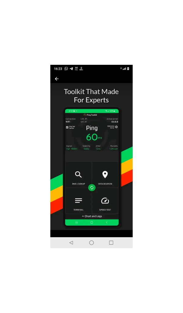 PingNet - Network Utilities SpeedTest - App on Amazon Appstore