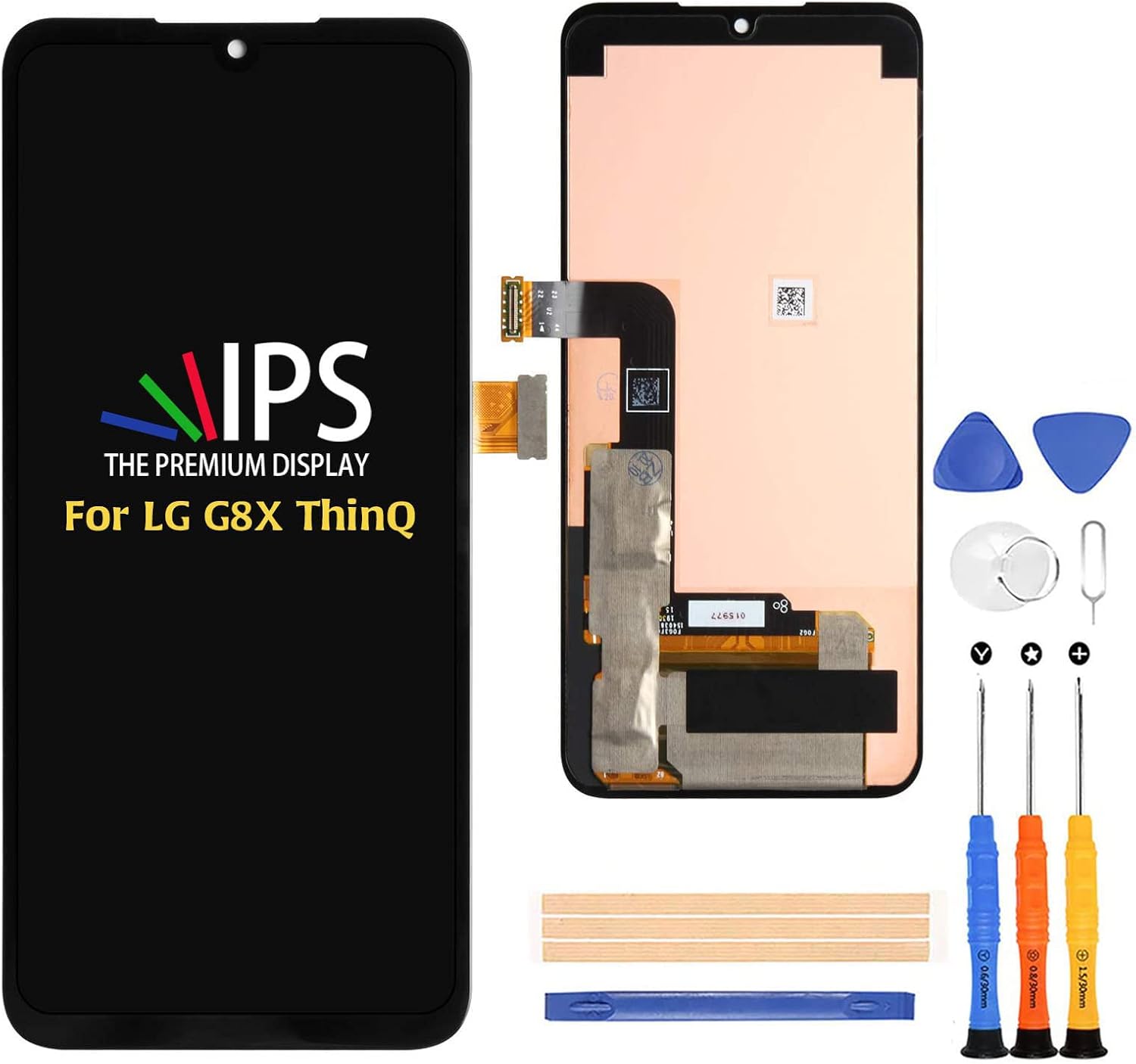 Amazon.co.jp: A-MIND For LG G8X ThinQ LM-G850 スクリーン交換用 液晶パネル 画面交換修理用 ...