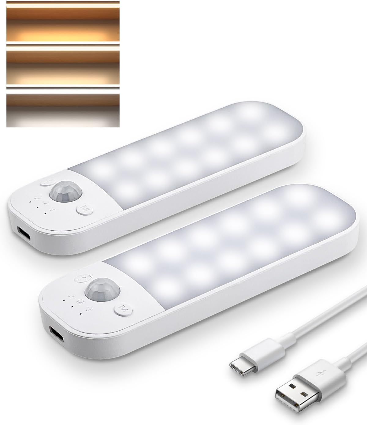 KALAHOL Motion Sensor Lights Indoor for Stair, Hallway, Kitchen ...