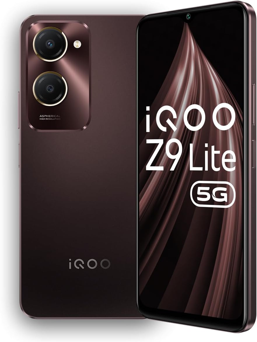 iQOO Z9 Lite 5G (Aqua Flow, 6GB RAM, 128GB Storage) | Dimensity 6300 5G | 50MP Sony AI Camera ...