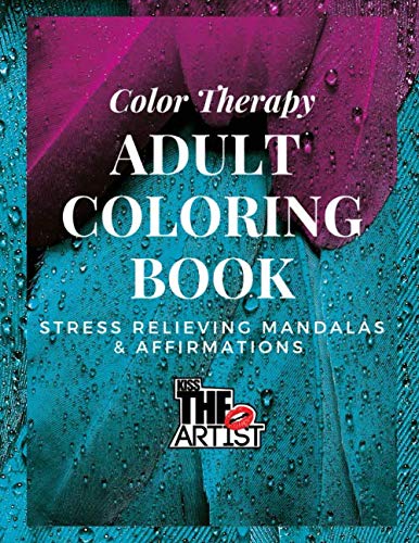 Color Therapy Adult Coloring Book: Stress Relieving Mandalas ...