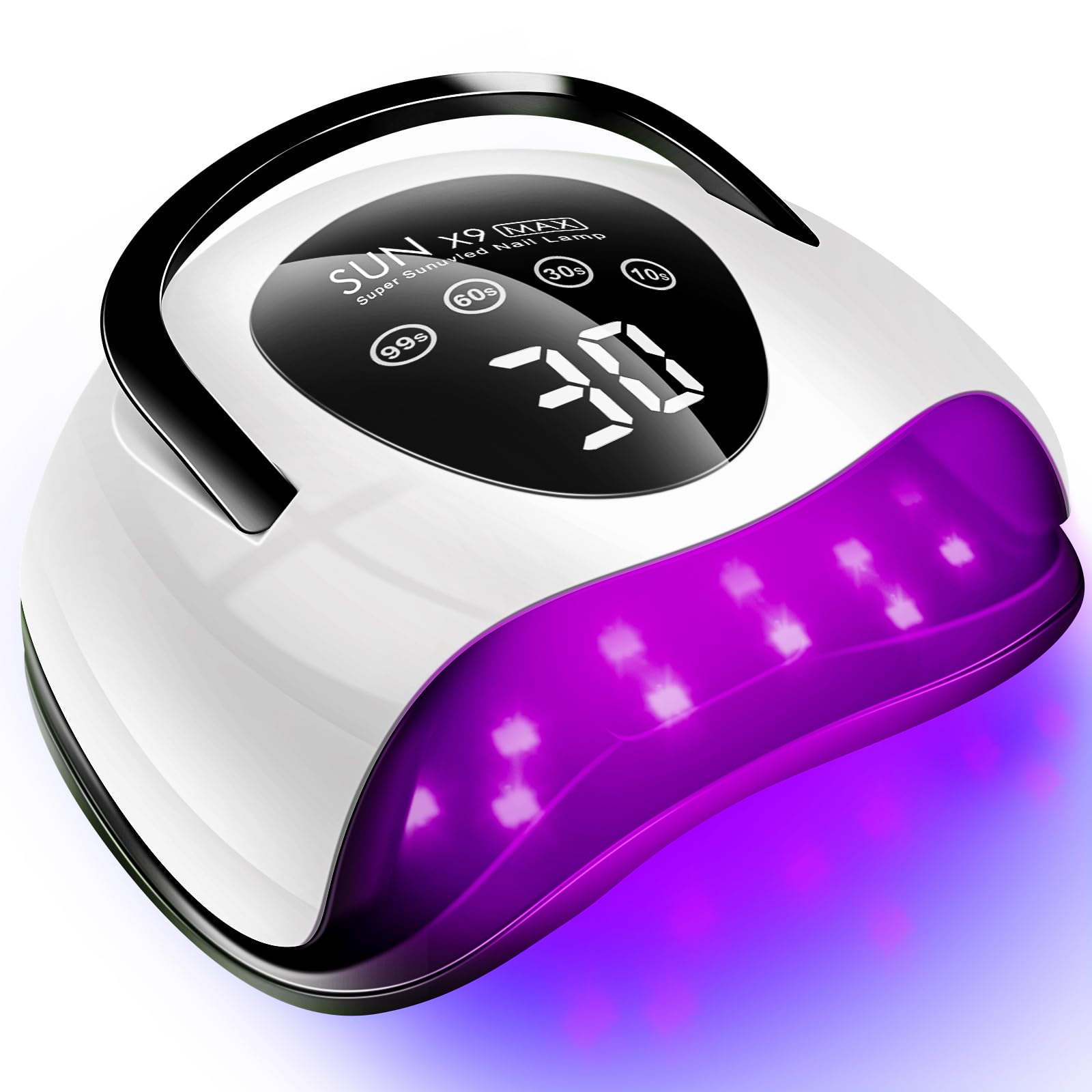 Amazon.com : 268W LED UV Light Dryer for Nails Gel Polish with 57 Lamp ...