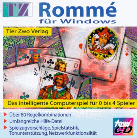 Amazon.co.jp: Romme fuer Windows. CD- ROM fuer Windows ab 3.1/95 : 本