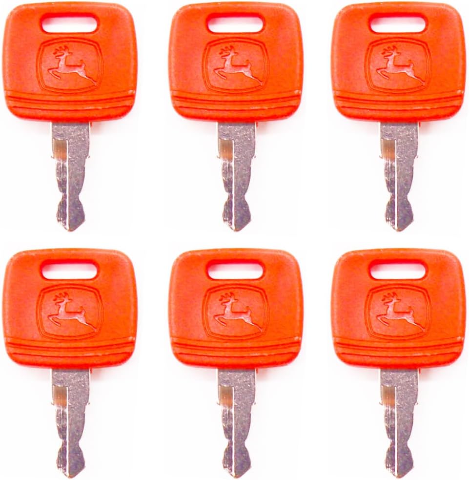 Amazon.com: Ignition Key for John Deere tractor, RE183935 RE71557 Keys ...