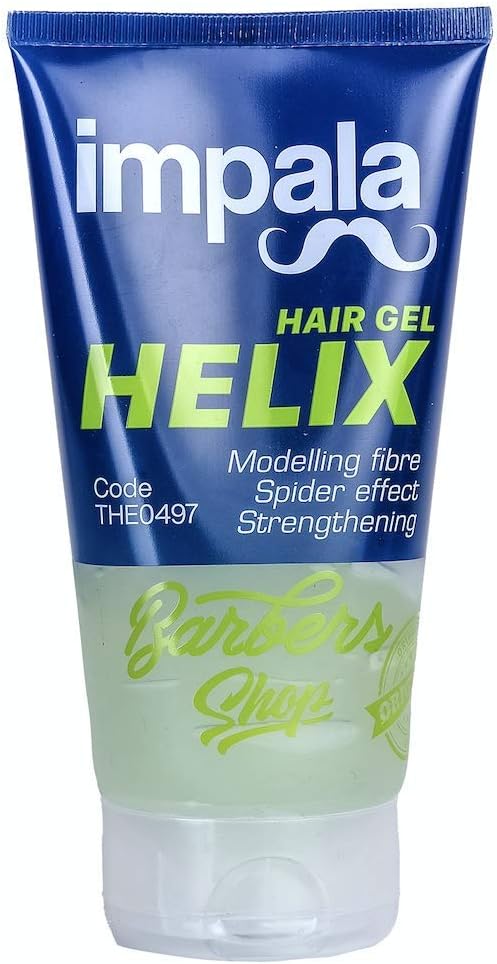 Impala HELIX Strong Hold Hair Styling Gel, 150ml, Strengthens Your Hair ...