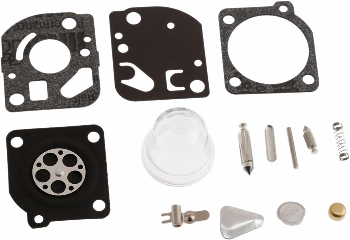 Amazon.com: Lawn Mower Carburetor Carb Repair Kit for Zama C1Q and C1U ...