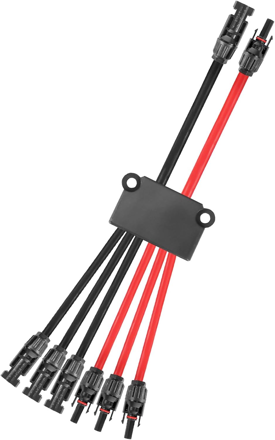 Amazon.com: AOOTOOSPORT Solar Connectors Cable for 3 Solar Panels 2 to ...