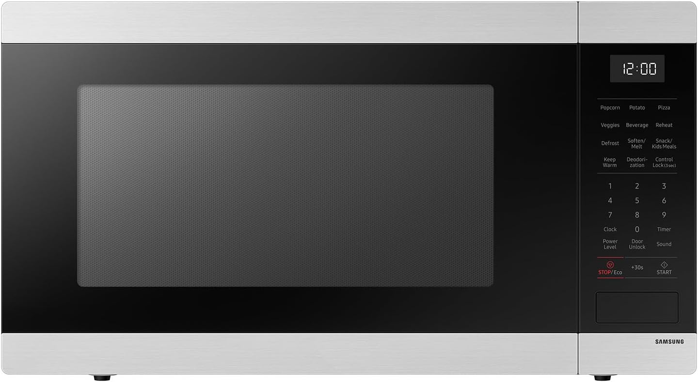 Amazon.com: SAMSUNG 1.9 cu. ft. Countertop Microwave with Sensor ...