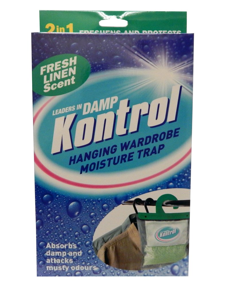 Kontrol Hanging Wardrobe De-Humidifier Moisture Trap Linen Fresh ...