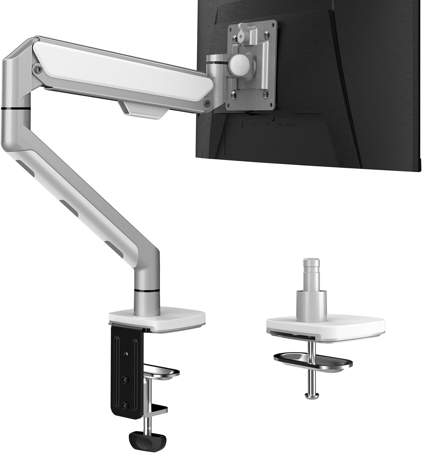 Single Monitor Stand Arm Desk Mount for 13-36 Inch Screens FORGING ...