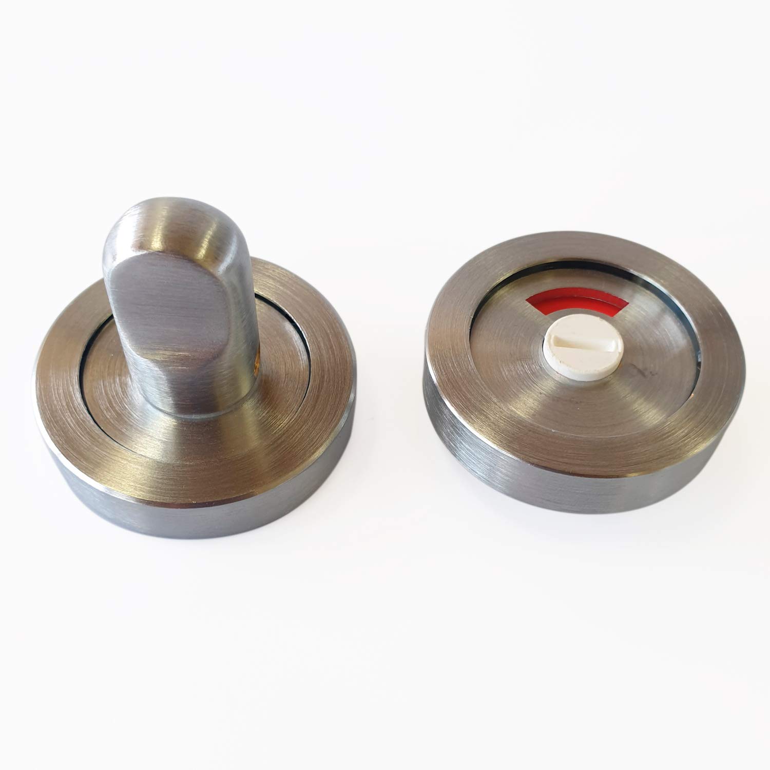 Xfort Thumb Turn Indicator Satin Chrome Bathroom Indicator With ...