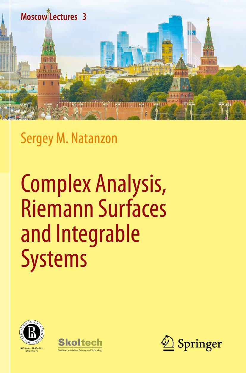 Complex Analysis, Riemann Surfaces and Integrable Systems (Moscow ...