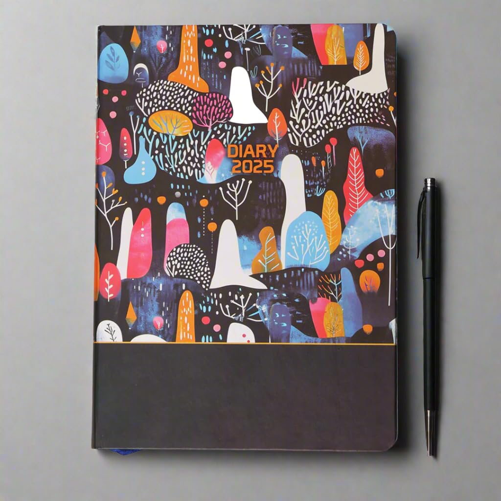 LOVELY Magna 02 Diary 2025, Edge printed, 70 gsm white acid-free paper ...