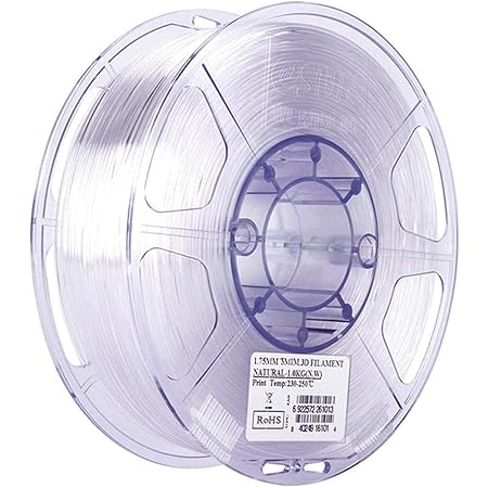 Amazon.com: QDTD 3D Printing Filament, PMMA Acrylic Filament, 1.75mm ...