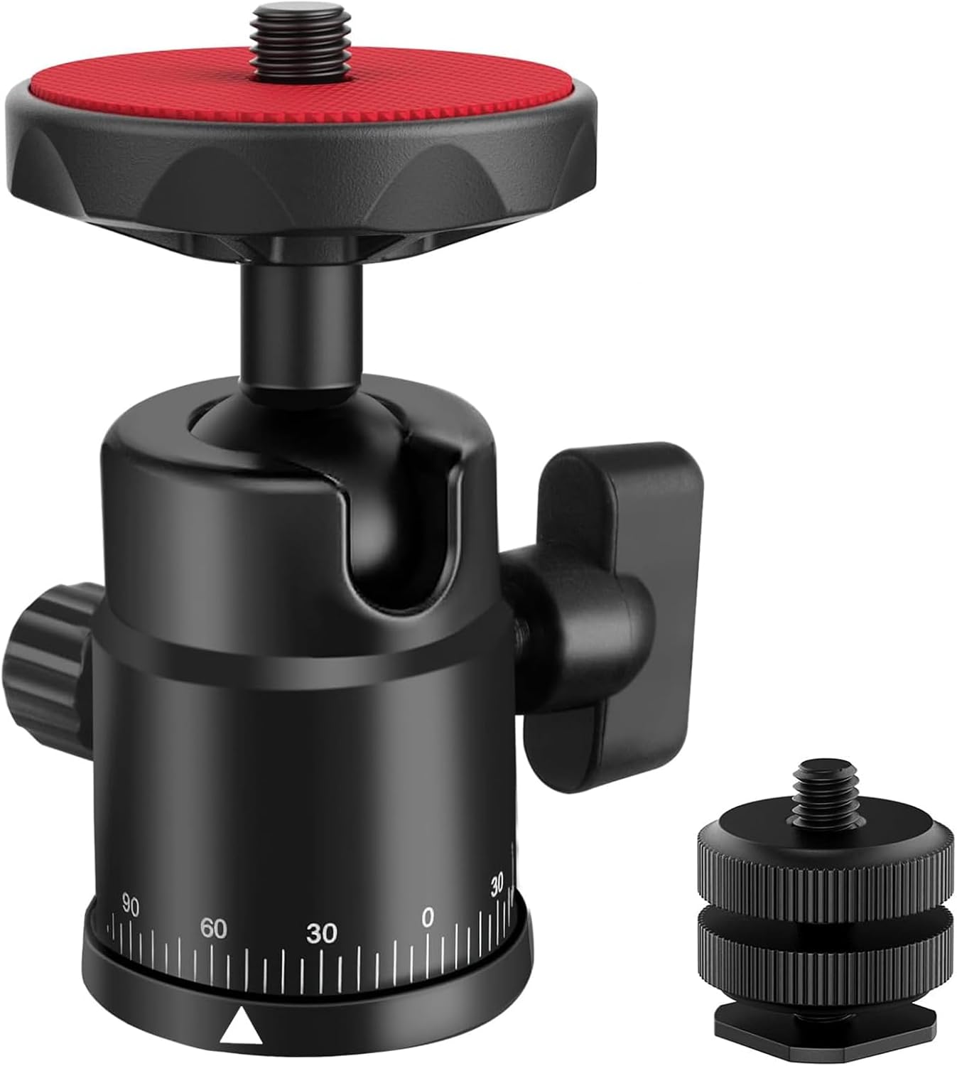 Amazon.com : Universal 1/4" Swivel Mini Ball Head Screw Tripod Mount ...