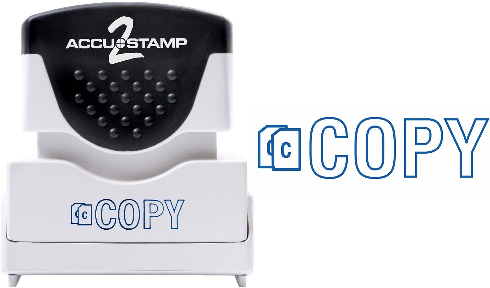 Amazon.com: Consolidated Stamp ACCU-STAMP2 Message Stamp with Shutter ...