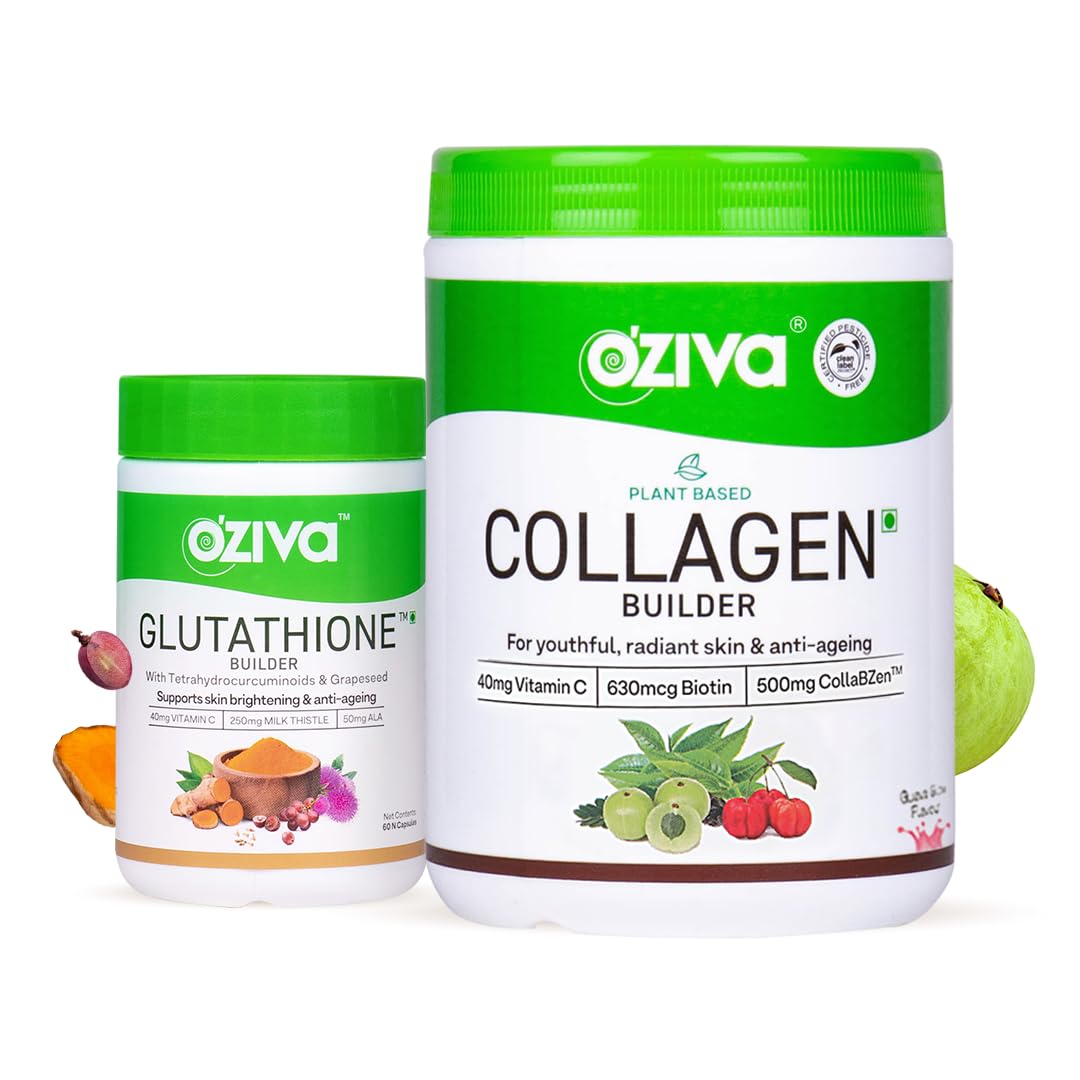 Buy OZiva Based Guava Supplement 250 g and OZiva Based Glutathione ...