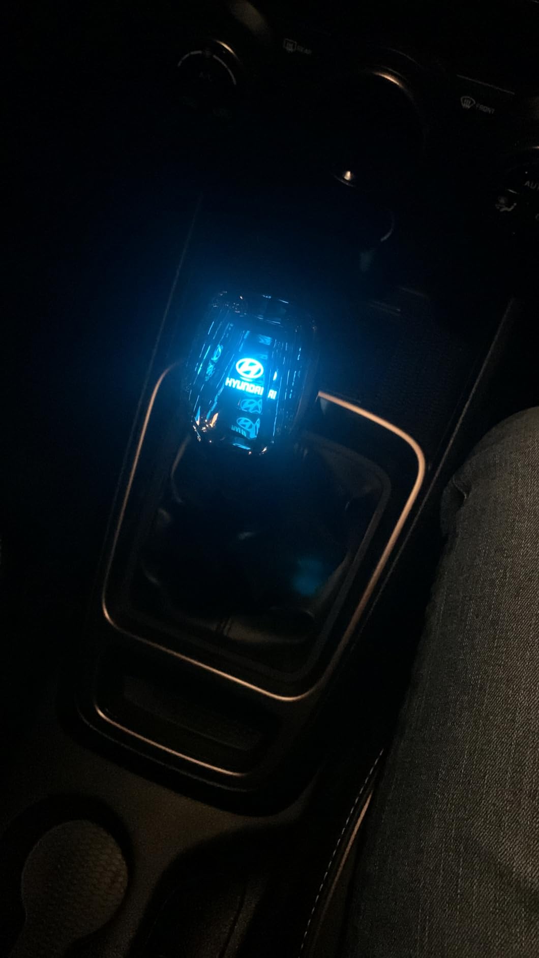 CLOUDSALE Crystal Shape Car LED Handball Crystal Shift Knob Shift Lever ...