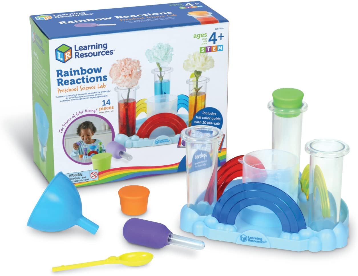 Amazon.com: Learning Resources Primary Science Deluxe Lab Set - 45 ...