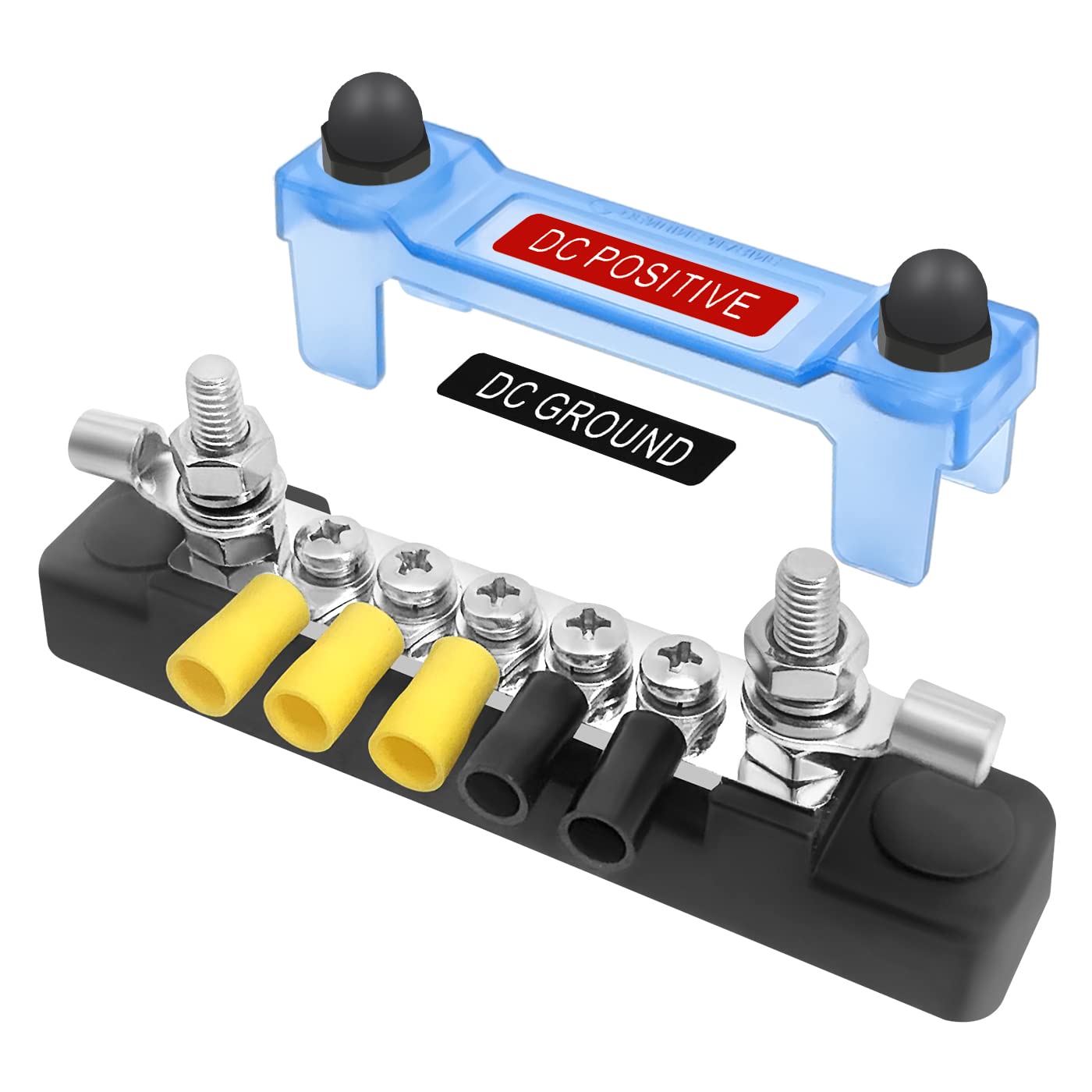 Buy LENKRAD 5 Terminal Block Power Distribution Block Bus Bar ...