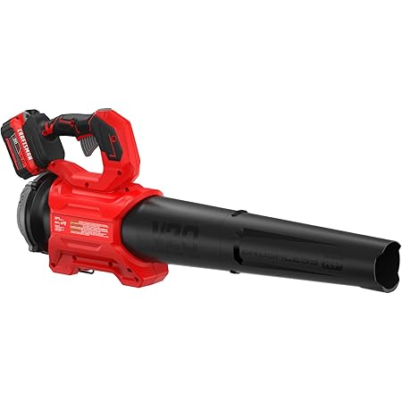 Amazon.com : CRAFTSMAN V20 Cordless Leaf Blower, 110 mph Air Speed ...