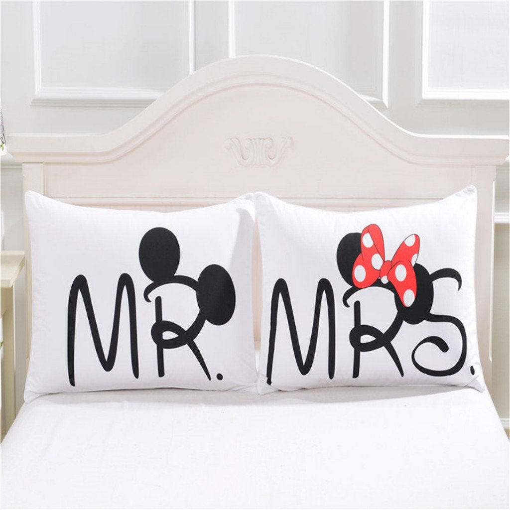 Amazon.com: Haru Homie Microfiber Couples Mickey Mouse& Minnie ...