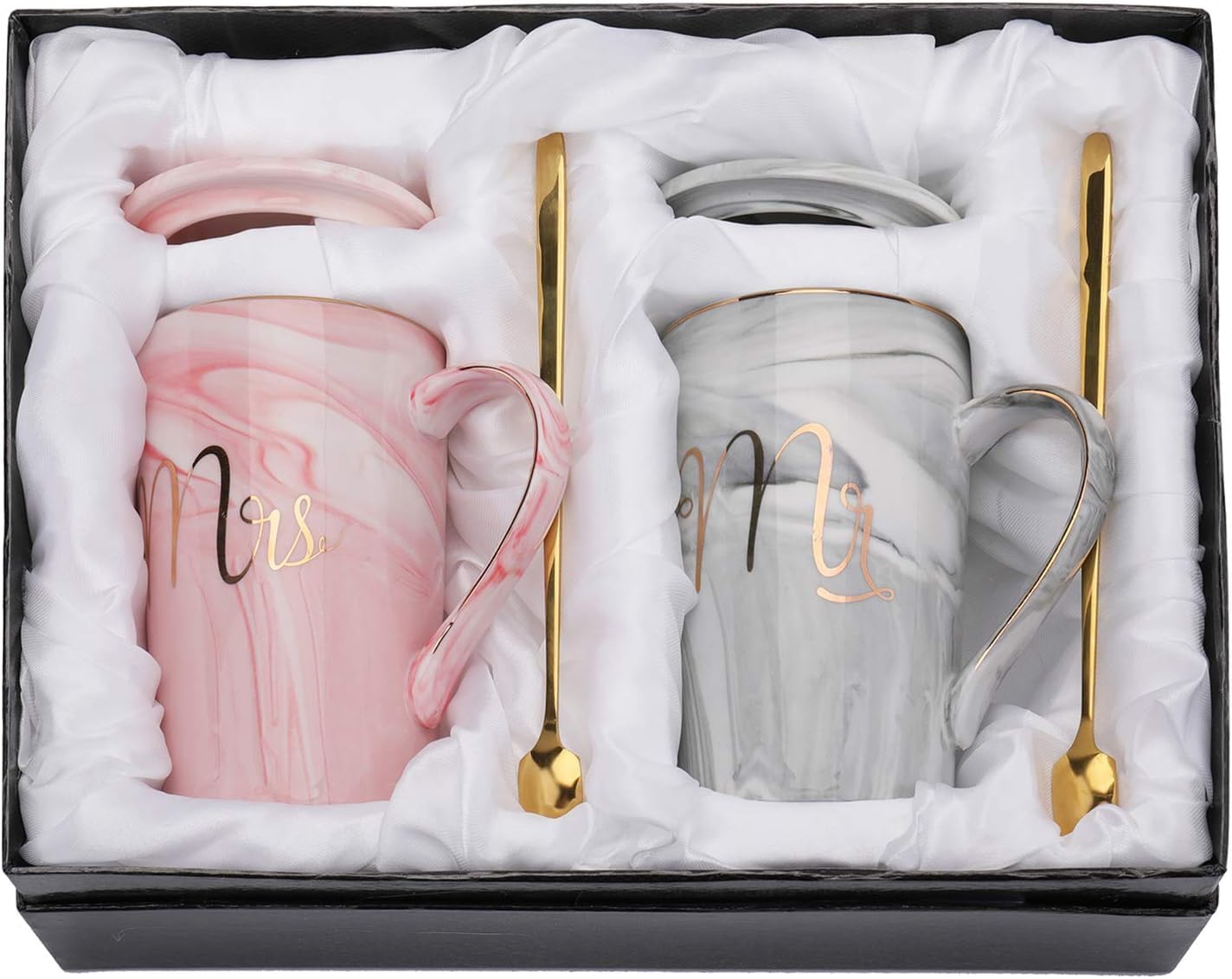 Buy Stoneware Mr And Mrs Love Coffee Mugs Couple Gifts -Anniversary ...