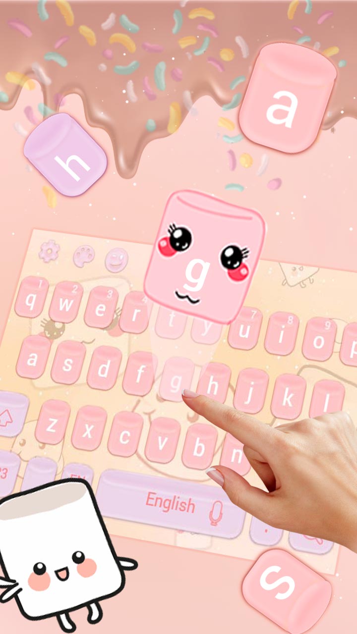 Marshmallow candy keyboard Theme - App on Amazon Appstore