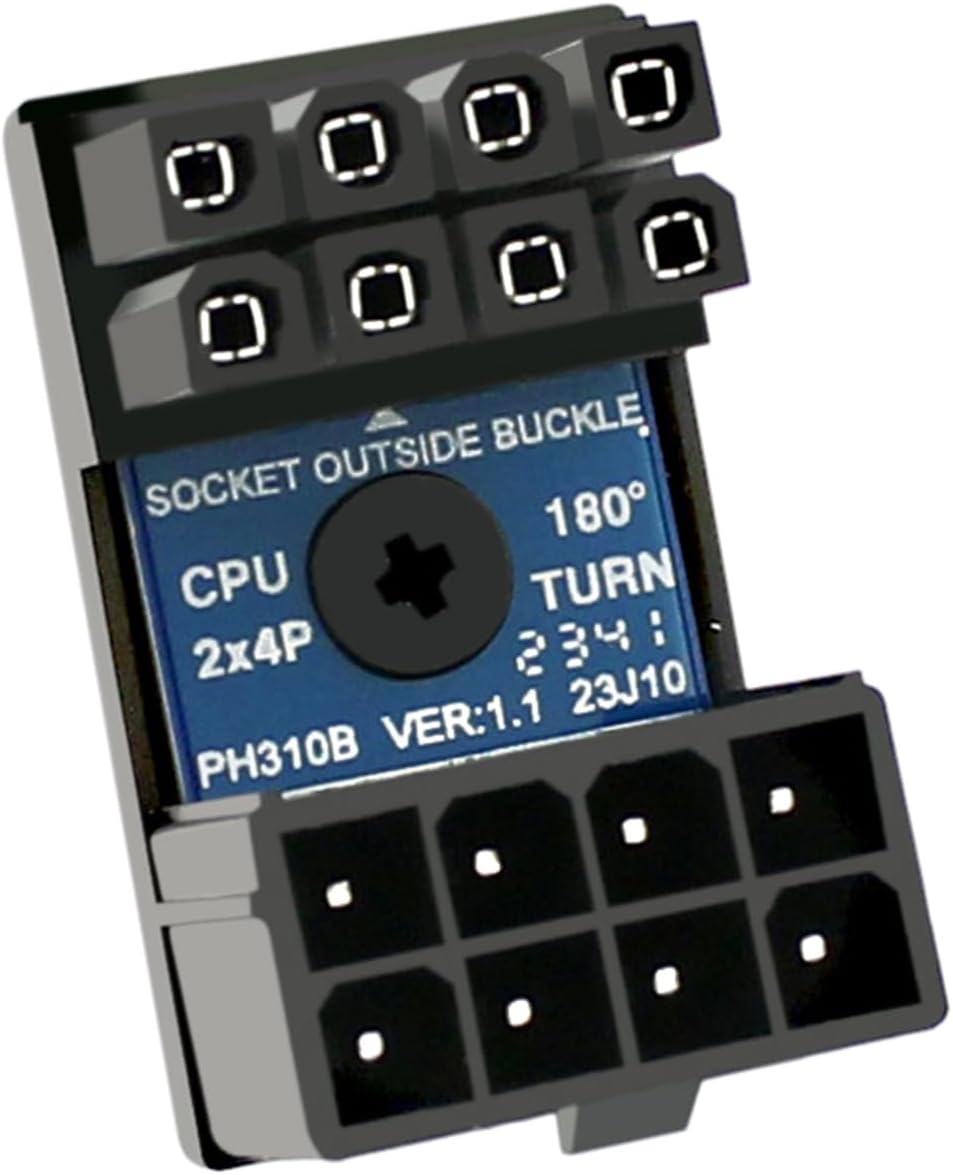 Awydky Motherboard CPU 8PIN Power Steering Connector 8 Pin Power ...