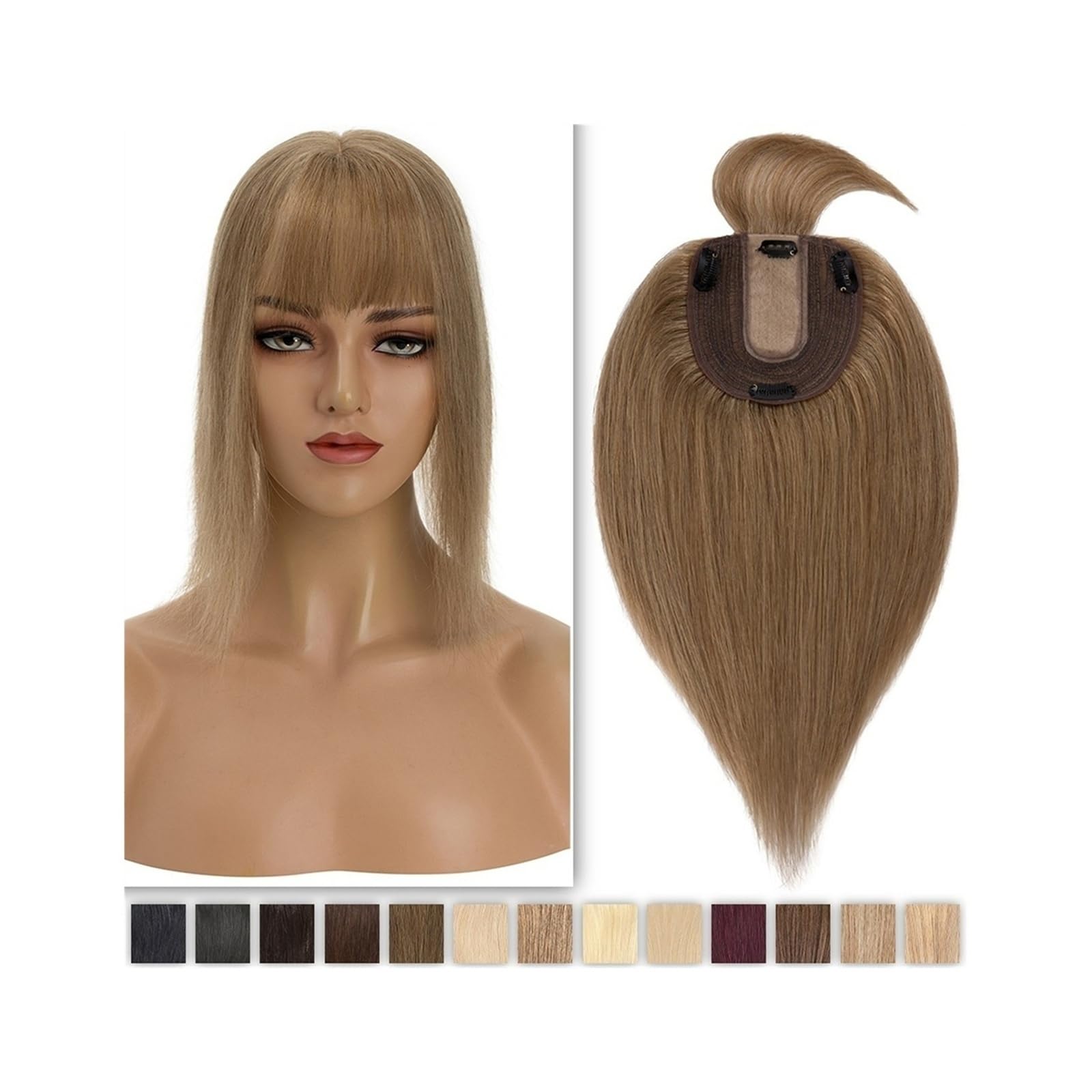 Pony Voor Steil Haar Clip In Ponys Haarteile Nach Look Haarteile