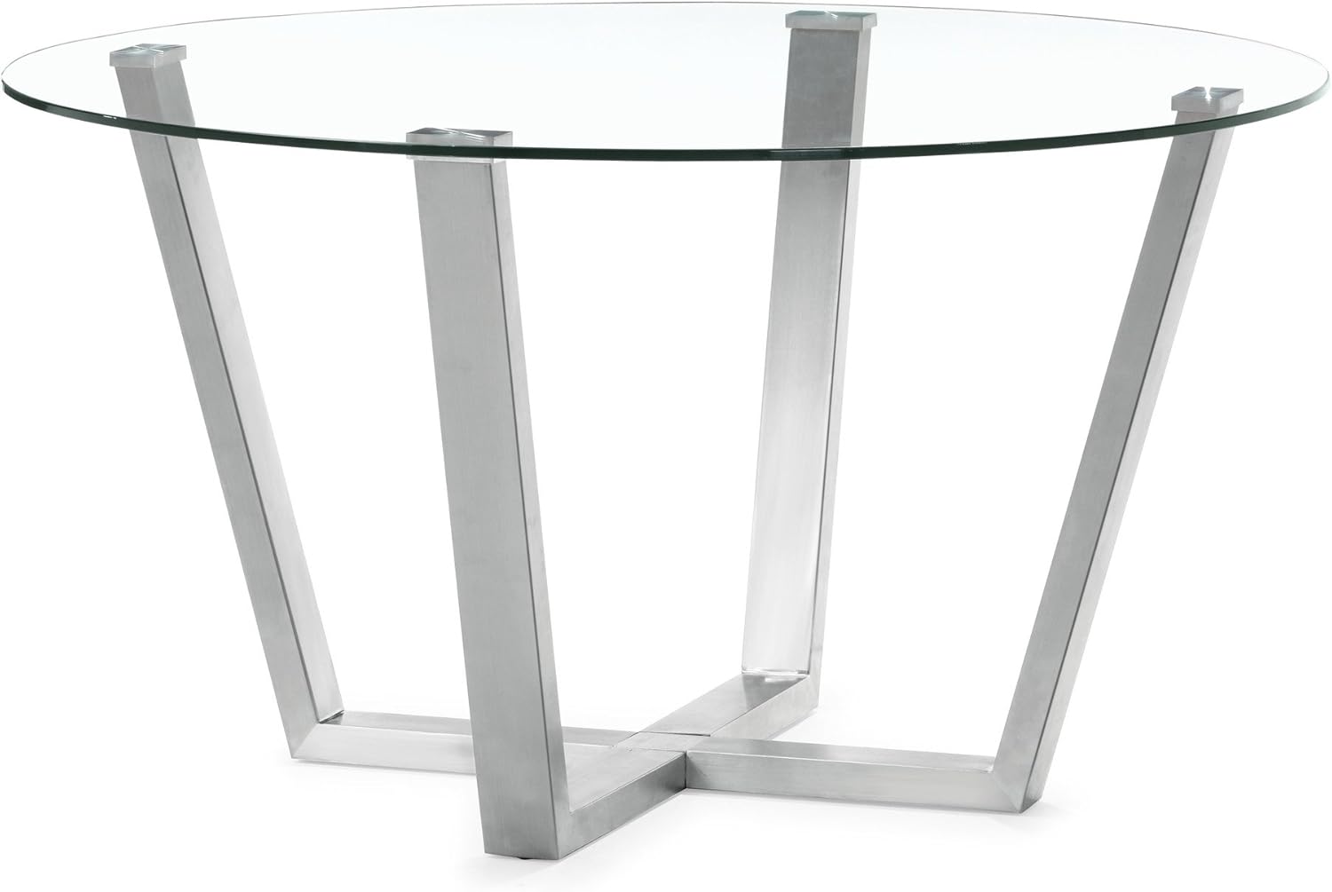 Amazon.com - Brush Dining Table Clear Glass - Tables